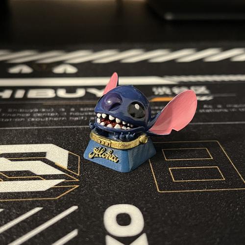 Jual Stitch keycap disney artisan keycaps experimental 626 cartoon cute ...