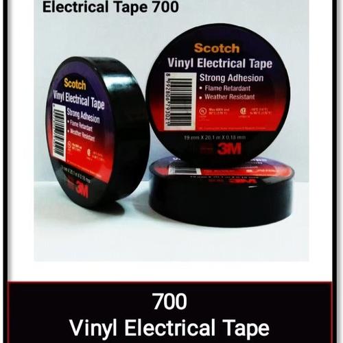 Jual Solatip Isolasi Listrik 3M Electrical Tape Berkualitas 700 Scotch ...