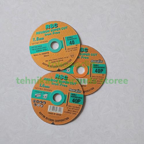 Jual Batu gerinda potong resibon super cut (RSC) 4 Jual Batu gerinda potong resibon super cut (RSC) 4