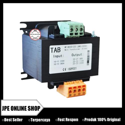 Promo Trafo Step Down 200VA Output 220V/110V/48V Multi Trafo Step Down ...