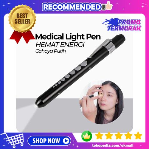 Jual Medical Light Pen Flashlight Portable Lampu Senter LED Medis ...
