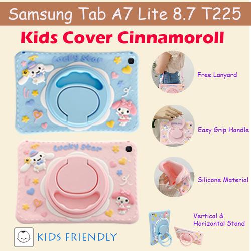 Jual Samsunh Tab A7 Lite 8.7 T225 Case Rotate Cinnamoroll Kids Cover ...