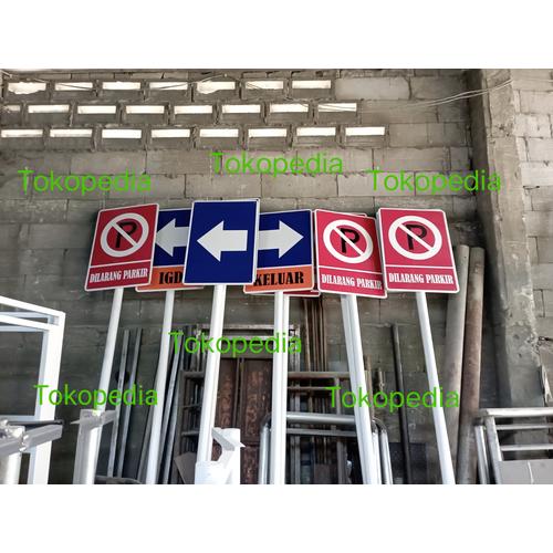 Jual Rambu parkir / Rambu Peringatan / Rambu tanam / permanen ukuran 50 ...