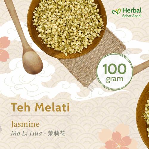 Jual Jasmine Tea 100 gram / Teh Bunga Melati / Mo Li Hua (茉莉花 ...
