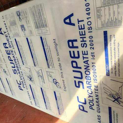 Jual polycarbonate sheet solid lembaran 8mm 1220mm x 2440mm - Jakarta Barat - Sumber ...