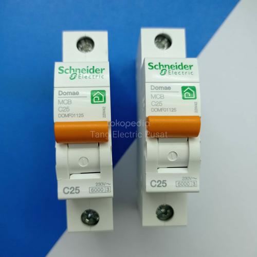 Jual MCb 25 Ampere 1phase Schneider / MCB 25A 1p schneider Domae - Jakarta Pusat - Tang Electric ...