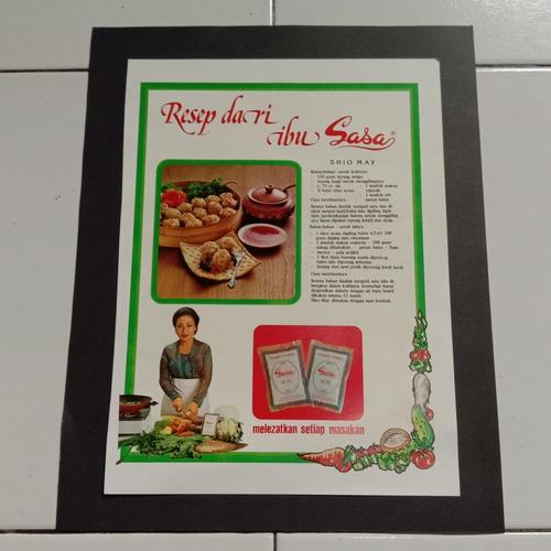 Jual iklan warna Sasa potongan majalah jadul kuno lawas - Kota Denpasar ...