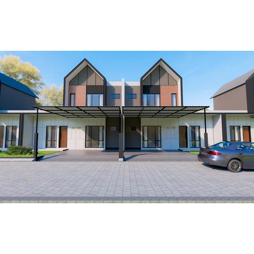 Jual visualisasi Rumah 3D Eksterior/ Arsitektur (Render) - Kab. Sleman ...