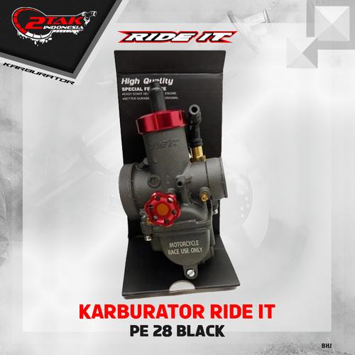 Jual Karbu Karburator Carburator PE 28 PE28 Ride it Black Series - Kota ...
