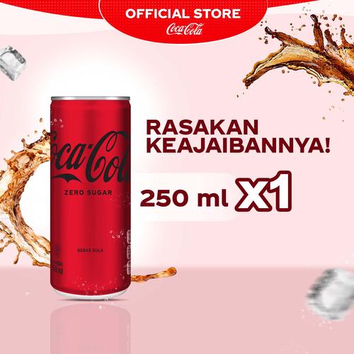 Promo Coca-Cola Zero - Kemasan Kaleng 250mL x 1pcs - Kota Depok - Coca ...