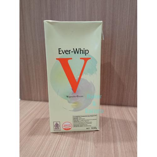 Jual Whipping Cream Korea ever whip everwhip 1ltr non dairy - Jakarta ...