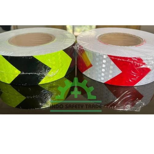 Jual Stiker Scotlight Reflektif Sticker Arrow Barikade Pembatas ...