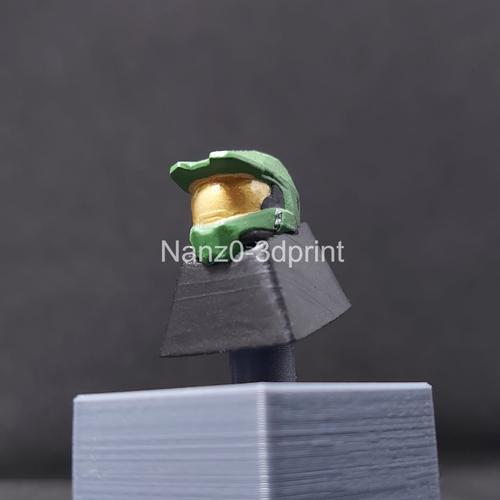 Jual Keycaps Halo Master Chief Helmet Artisan Keycap Mechanical Key Cap ...