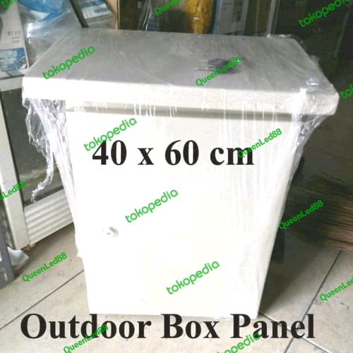 Jual Box Panel Listrik Ukuran 40x60 Topi Outdoor Plat 40cm x 60cm 60x40 ...