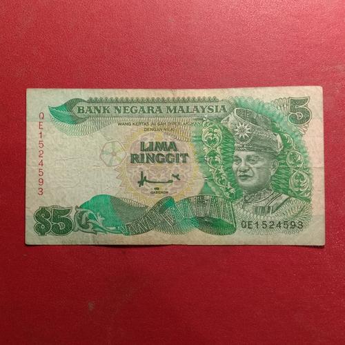 Jual uang kertas Malaysia 5 Ringgit (1986-1998) - Kota Denpasar ...