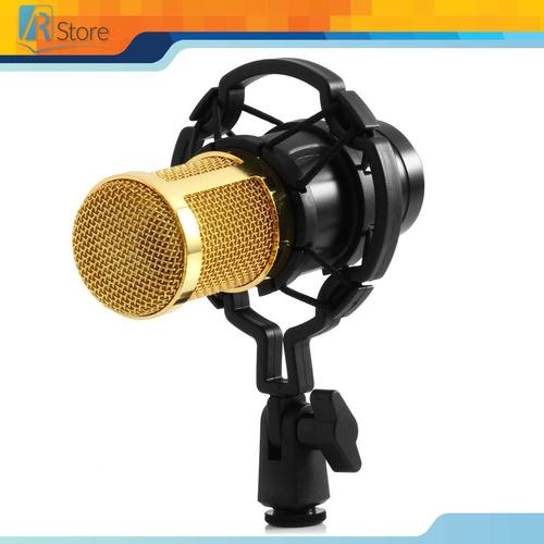 Jual Mic Microphone Condenser Studio-Kamera DSLR Mirrorless-Smartphone-PC - BM-800 White, Jack 3 ...