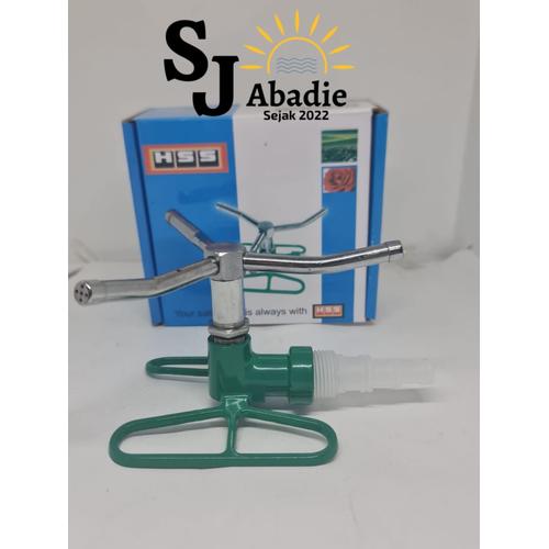 Jual Semprotan Taman Rotary Sprinkler 3 Cabang Kaki Besi HSS Baling ...