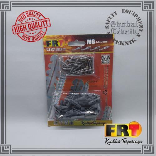 Jual Fisher S 6 + Skrup/ Fisher Skrup M 6/Baut fissher skrup tembok ...