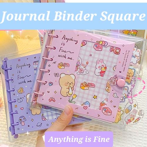 Jual Journal Binder Square Everything is Fine. Isi 80 lembar bermotif ...