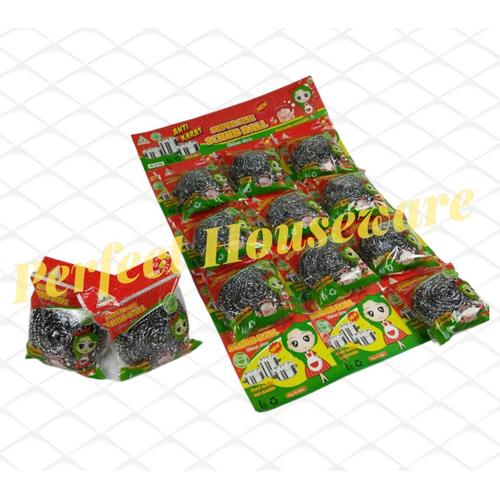 Jual Sabut Stainless Steel Wool / Kawat Besi Cuci Piring Scourer ...