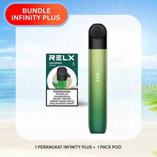 Jual RELX Bundle Infinity Plus Enchanted Jungle Device + Pods - Mango ...
