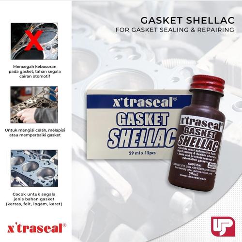 Jual LEM GASKET SHELLAC COMPOUND XTRASEAL X'TRASEAL 59ml - Kota ...