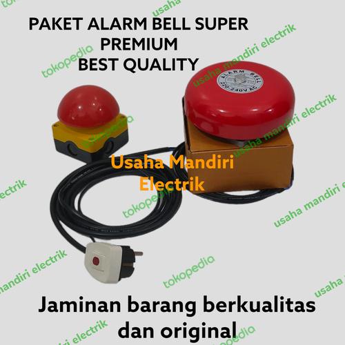 Jual ALARM DARURAT BELL/ALARM BAHAYA BELL+TOMBOL PREMIUM - Kabel 2 ...