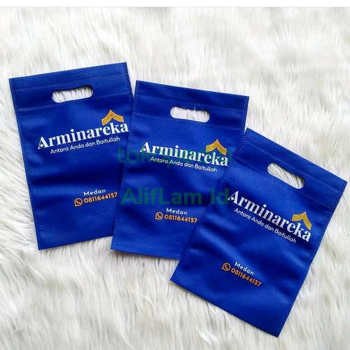 Jual Tas Promosi Sablon / Tas Go green / Tas belanja Custom termurah ...