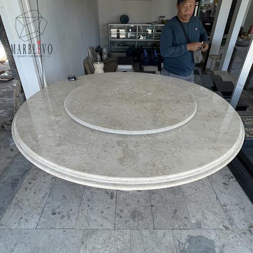 Jual Top meja makan marmer / meja makan marmer bulat - Kab. Tulungagung ...