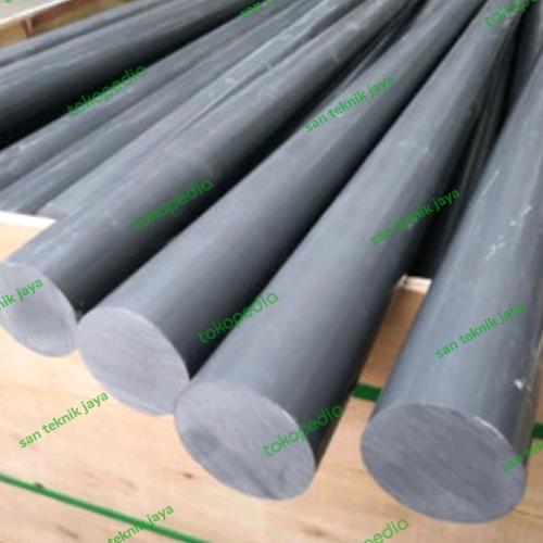 Jual PVC Grey Rod 100mm x 100cm Polyvinyl Chloride / PVC Batangan ...