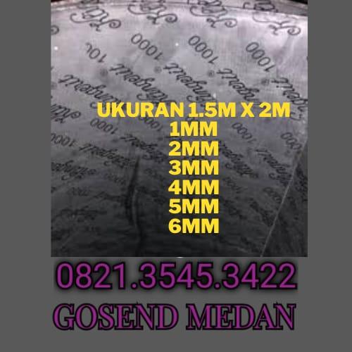 Jual packing klingerit 1000 - packing sheet klingerit 1000 3mm x 1.5m x 2m - Kota Medan ...
