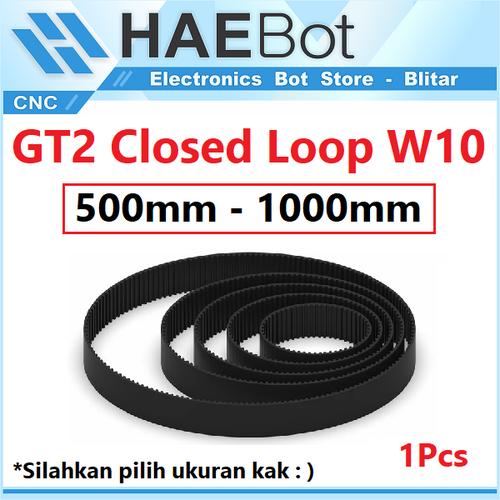 Jual [EBS] GT2 Timing Belt 10mm Closed Loop W10 500-1000 mm CNC 3D Printer - Kota Blitar ...