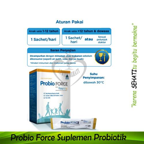 Jual Probio Force With Howaru Sachet Suplemen Menjaga Saluran ...