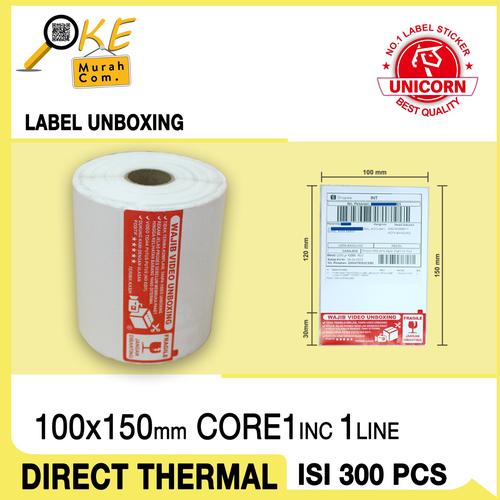 Jual Label Thermal Resi Alamat Pengiriman 100x150mm - Stiker Video ...