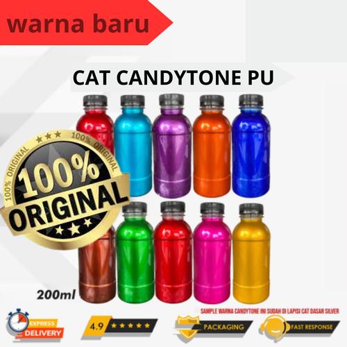 Jual Cat Candytone Candy Tone PU (POLIURETANE) Cat Duco 200ml 100ml ...