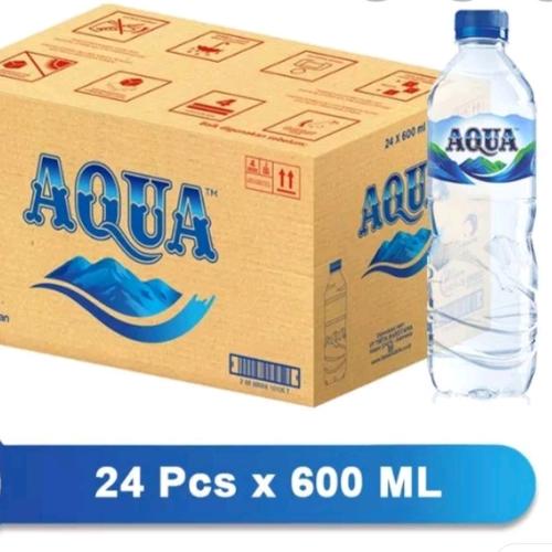 Jual Aqua botol 600ml dus isi 24 Ready - Jakarta Barat - Cemilan Chie ...