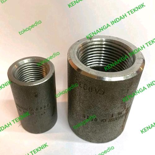 Jual Socket / Coupling Besi A 105 Class 3000 Drat 1" inch NPT - Jakarta ...