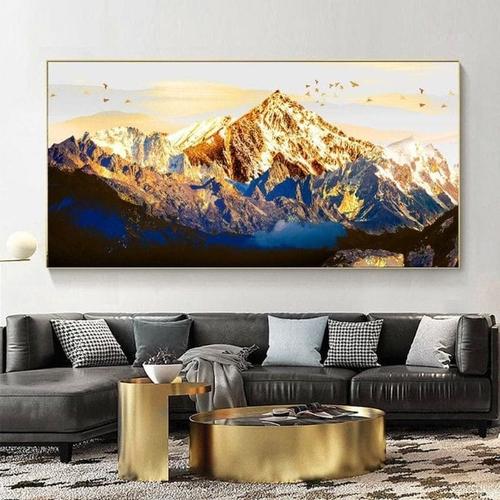 Jual LUKISAN abstrak ruang tamu - 120 x 60 cm - Kab. Bandung - LENKA ...