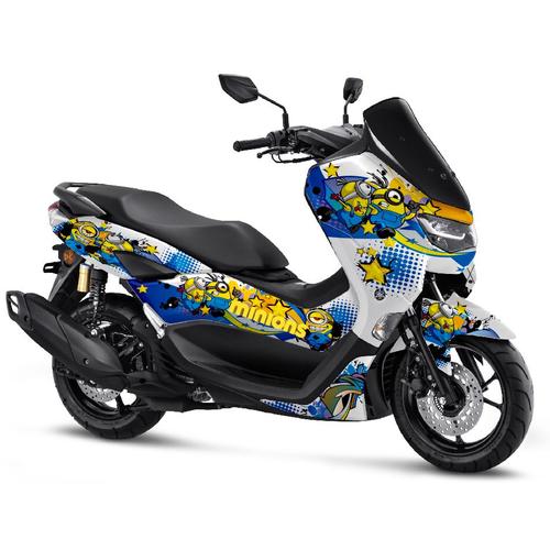 Jual Decal Nmax Stiker Full body New / OLD N Max Minion - Putih, OLD ...