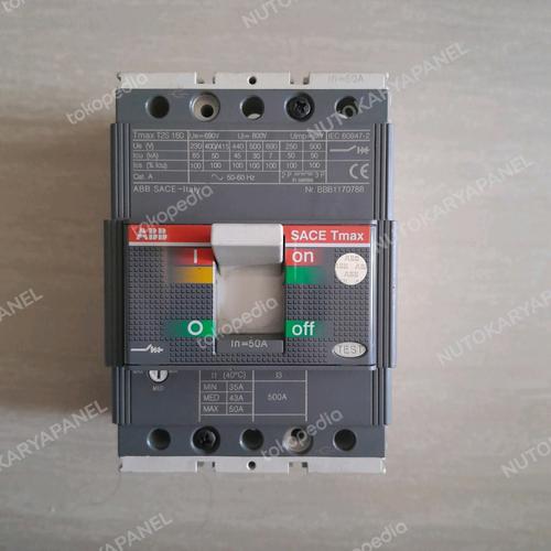 Jual MCCB TMAX T2S 160 3P 20A 50KA ABB - 50A - Kota Bogor - NUTO ...