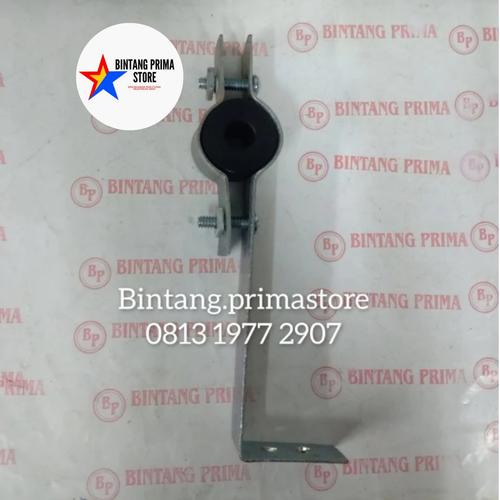 Jual Klem L galvanis tambah isolator karet buat jalur kabel bc ...