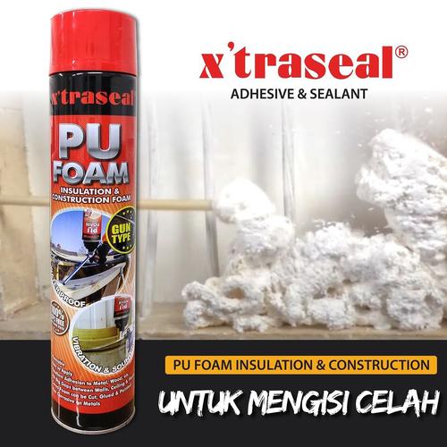 Jual XTRASEAL PU FOAM Sealant Cairan Busa Foam Polyurethane Soundproof - Kota Semarang ...