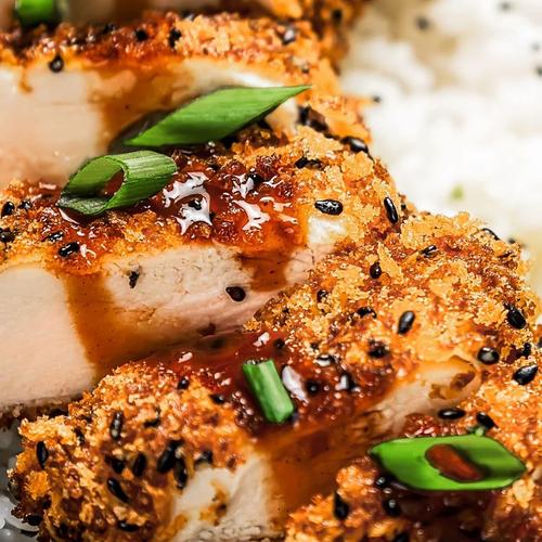 Jual Premium Chicken Katsu Black Sesame / Ayam Filet Wijen Hitam ...