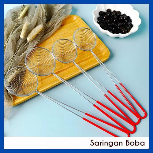 Jual Saringan penyaring sendok minuman boba bubble tea cincau nata de ...