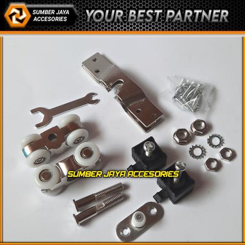 Jual RODA SLIDING ATAS BAWAH RODA PINTU SLIDING 4NWL PREMIUM RODA HUSKY ...