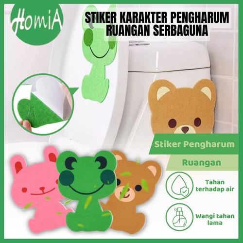 Jual Stiker Pengharum Ruangan Karakter Kartun Lucu Sticker Pewangi ...