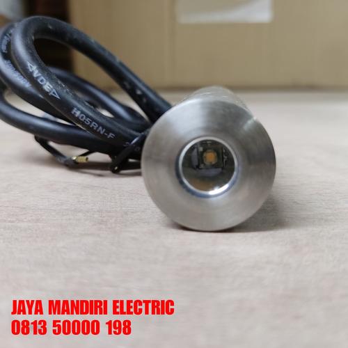 Jual LAMPU LANTAI LED 1W 12-24V DC IP67 / LAMPU TANGGA LED 1WATT STEP ...