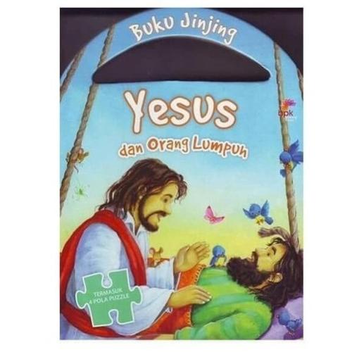 Jual BUKU cerita Alkitab anak JINJING PUZZLE YESUS DAN ORANG LUMPUH ...