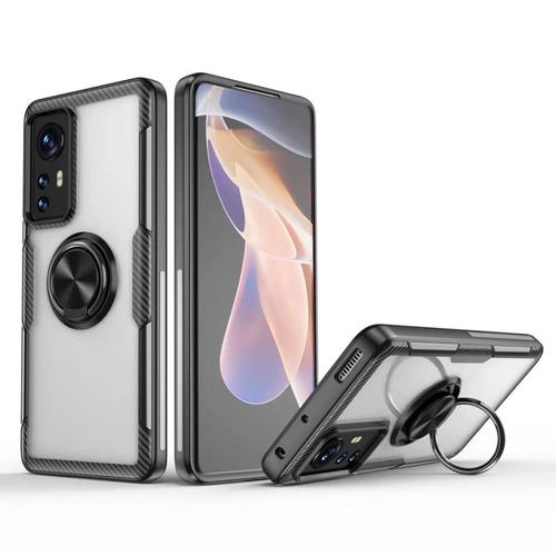 Jual CASE XIAOMI MI 12 / MI12 PRO SOFT HYBRID CLEAR RING STAND XIAOMI ...