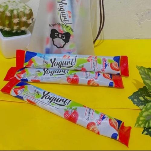 Jual Cimory yogurt stick 40gr strawberry 1 karton isi 100pcs - Kota ...